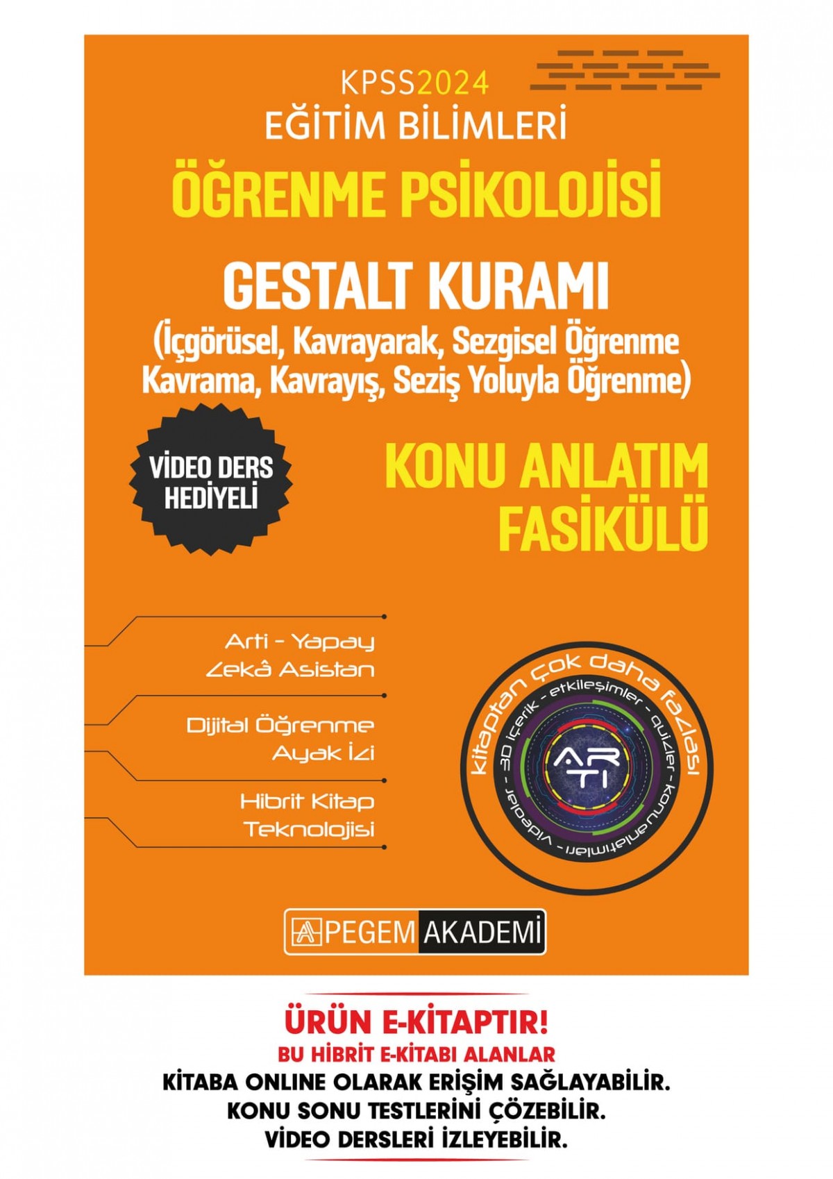 KPSS Eğitim Bilimleri Gestalt Kuramı Konu Fasikülü